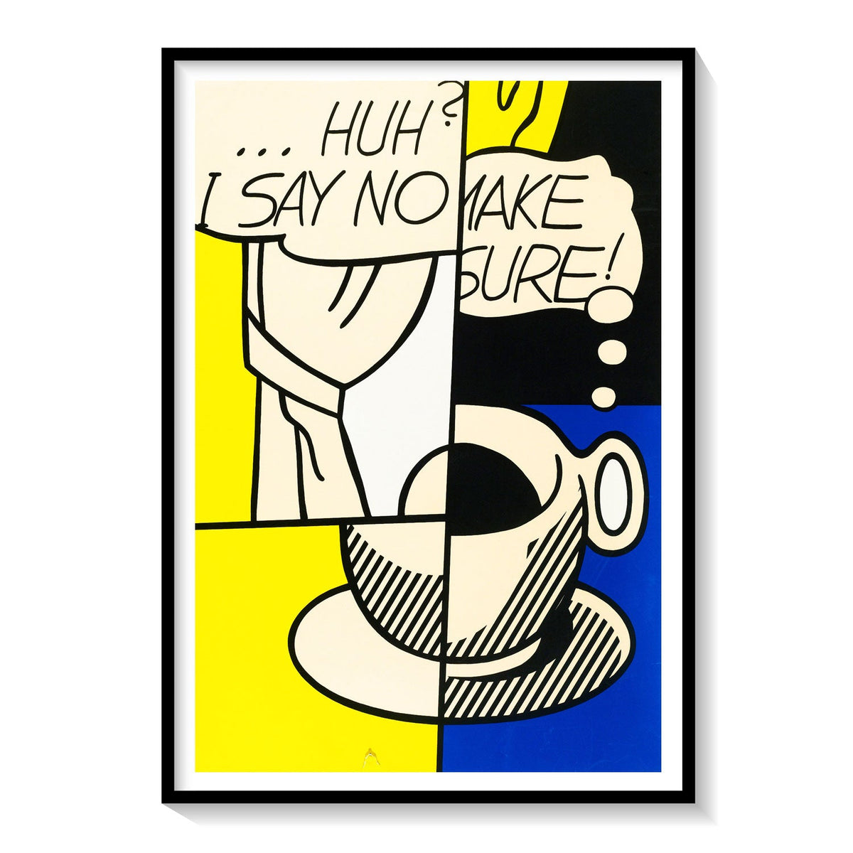 Buy Tea Pop Art Painting & Art Print Online India at Best Price ...