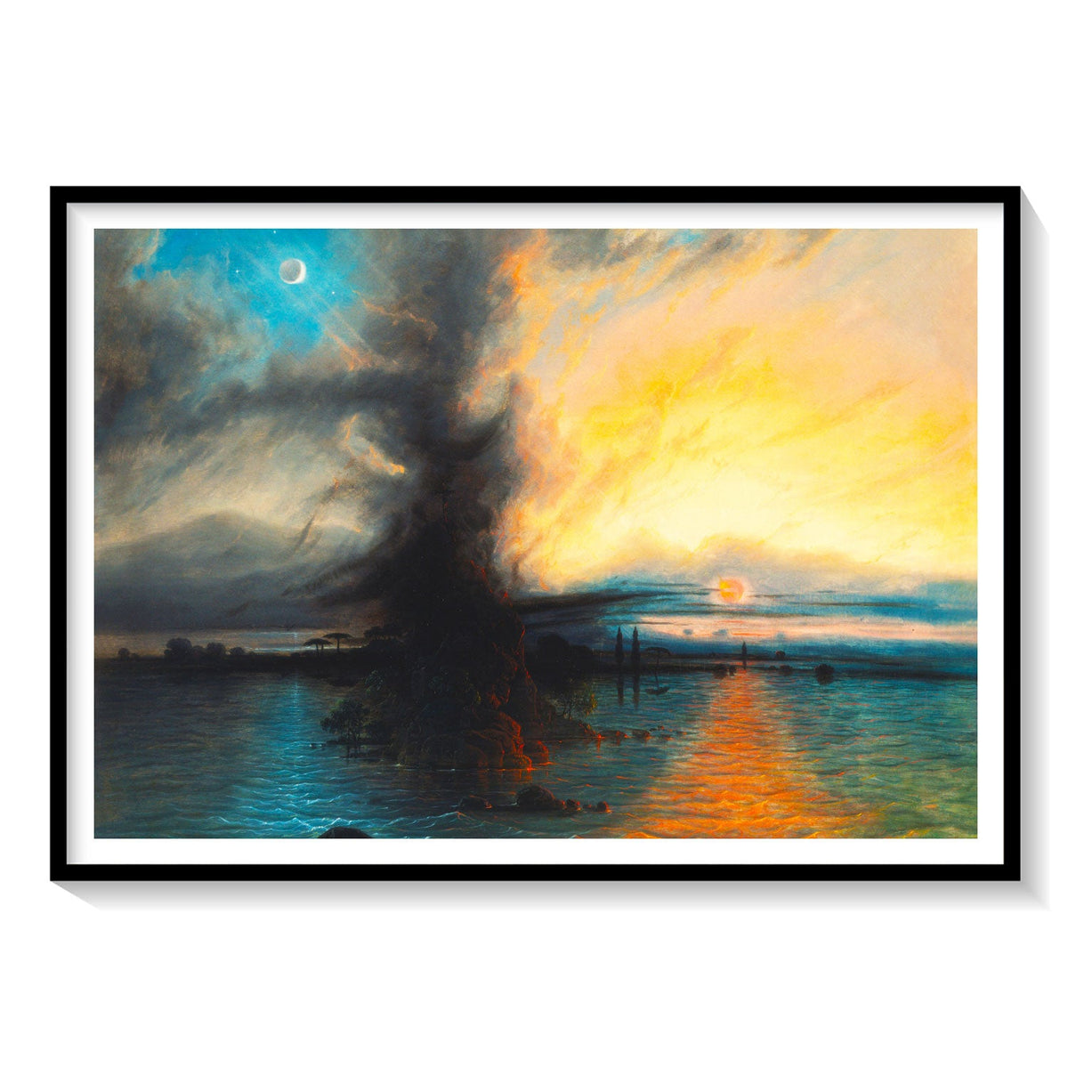 Buy The Rock of Salvation by Samuel Colman Famous Painting & Print ...