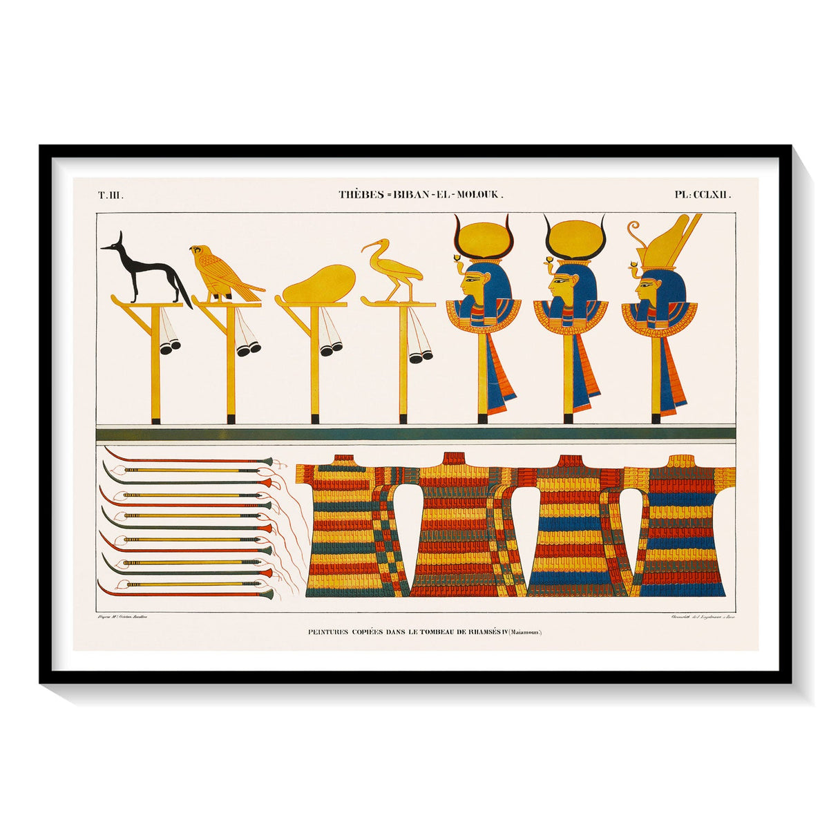 The tomb of Ramses VI Maimonides: Buy Egyptian Paintings & Art Prints ...