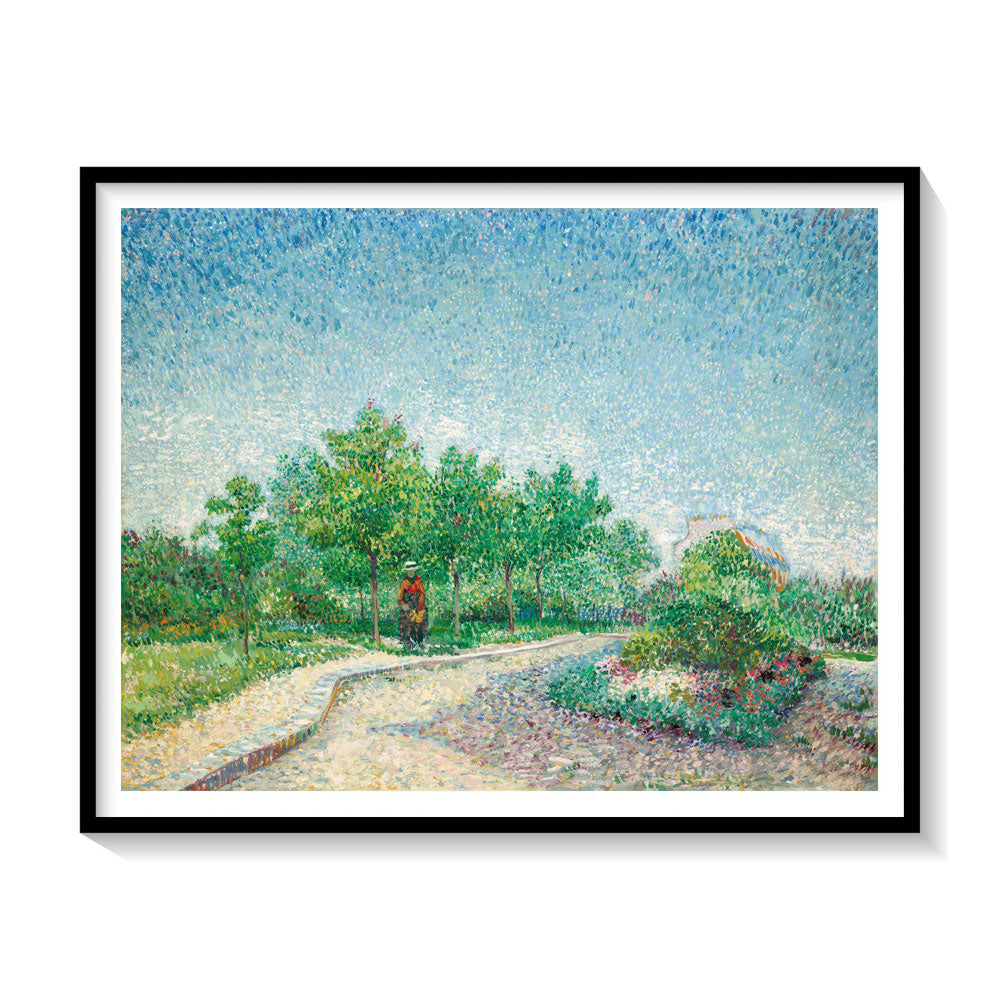 Square Saint Pierre Painting & Wall Art Print by Van Gogh - Dessine Art