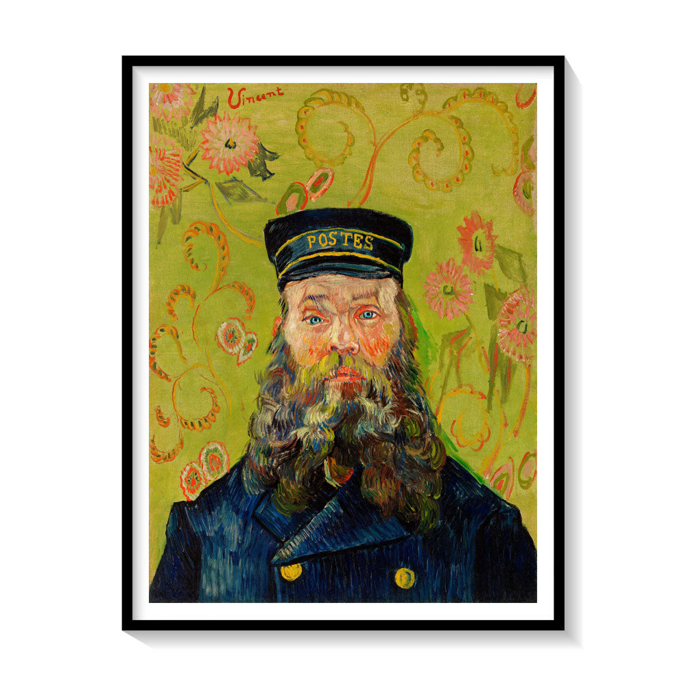 The Postman Painting & Wall Art Print by Van Gogh - Dessine Art