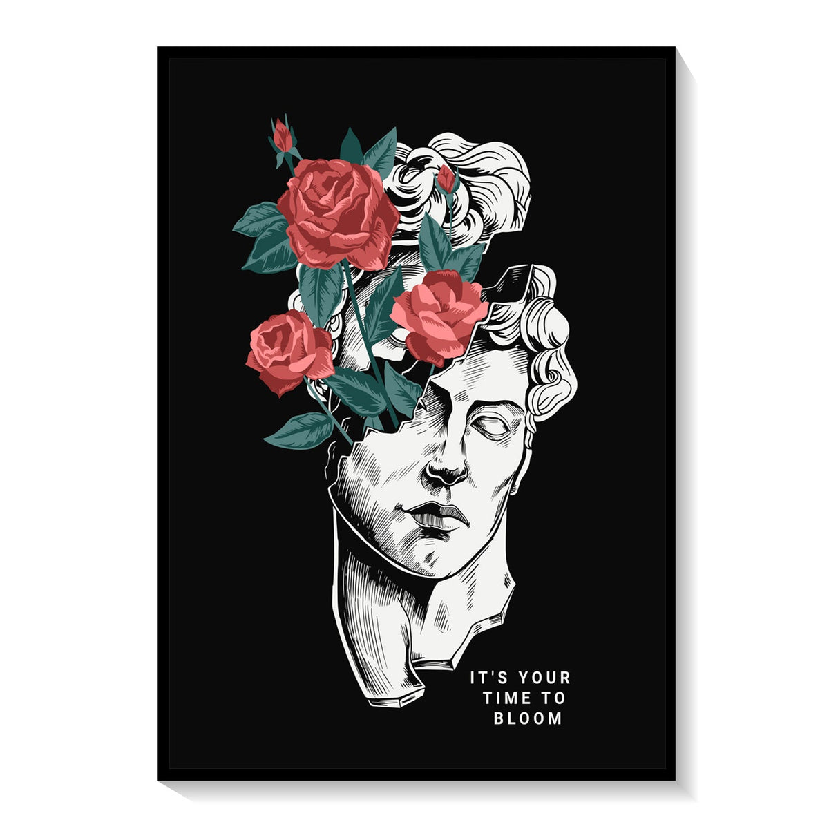 Venus Floral Poster: Buy Premium Framed Fashion Posters Online ...