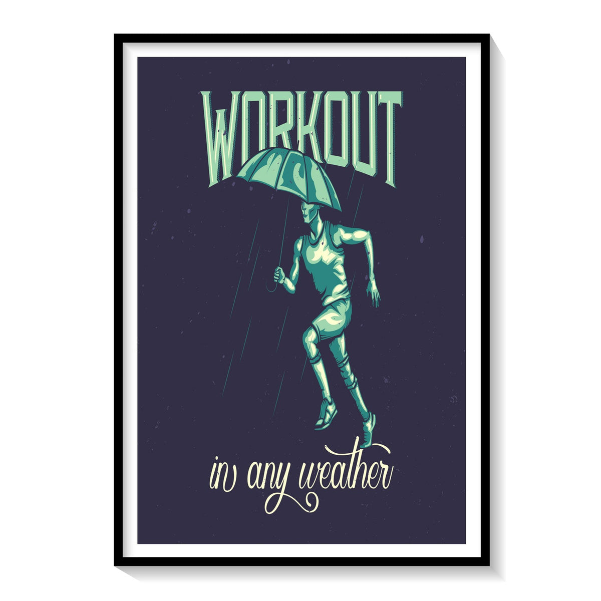 Buy Workout Motivational Posters Online India at Best Price - Dessine Art