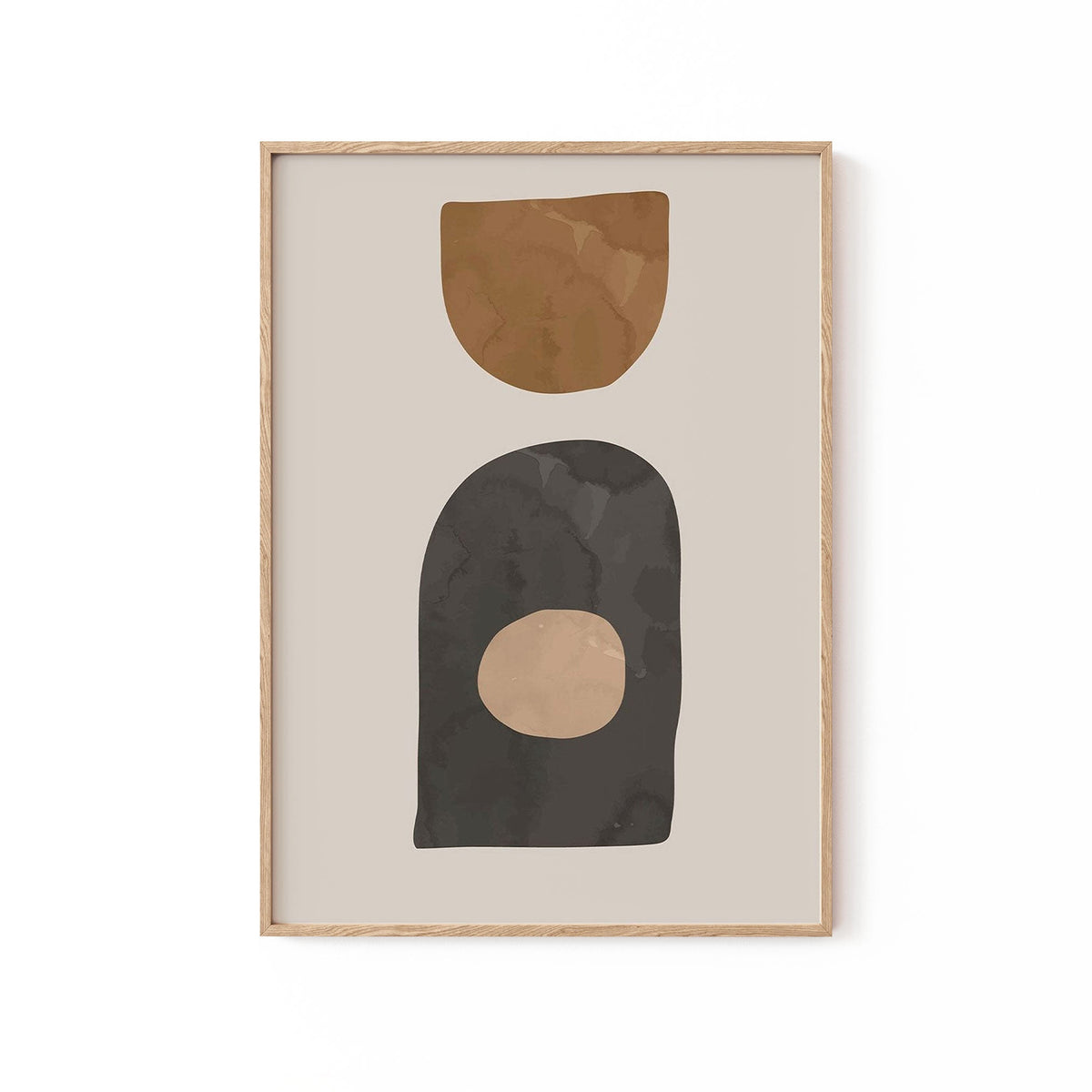 Boho Shapes 07: Buy Best Framed Boho Art Painting Online – Dessine Art