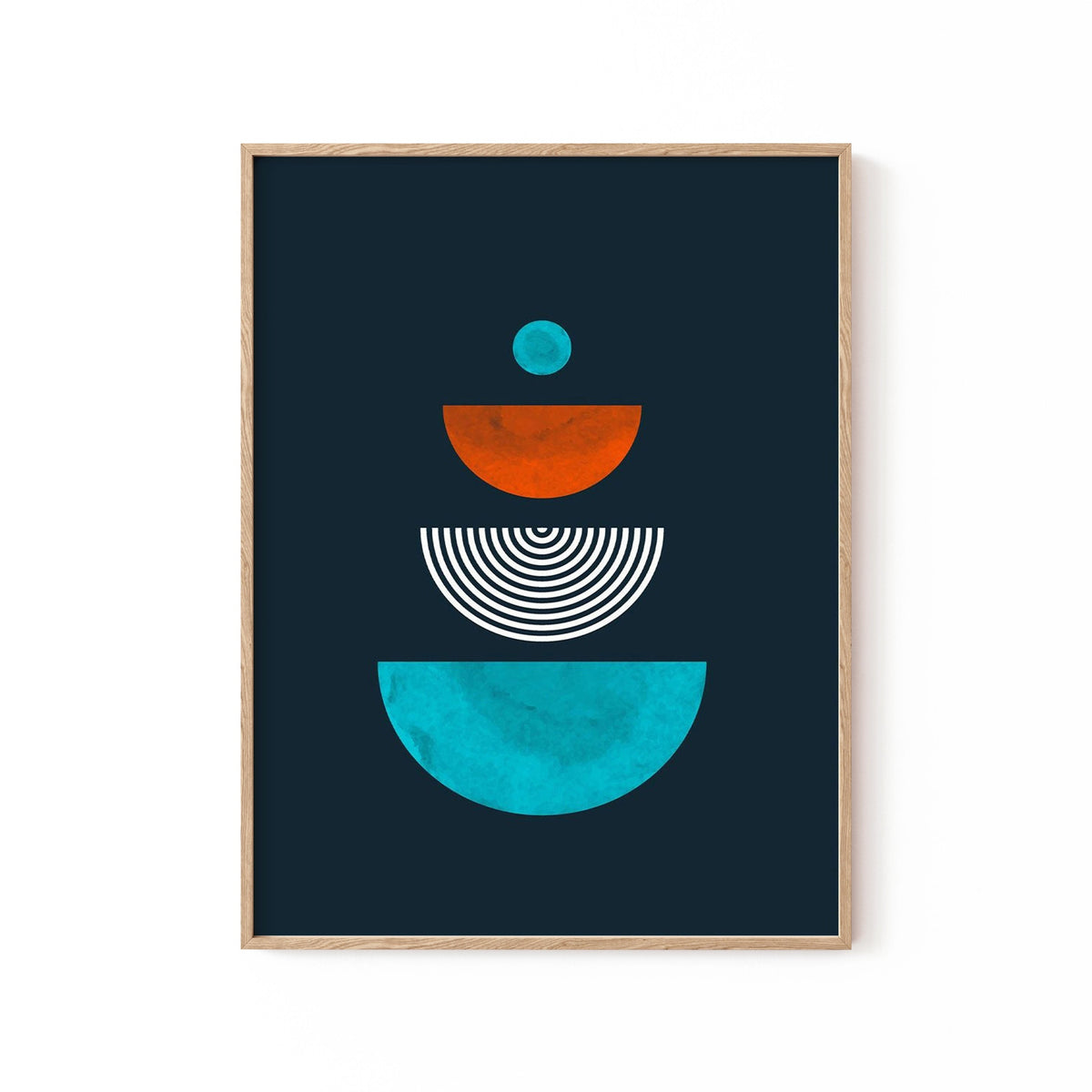 Eclipse 02: Buy Best Framed Minimalist Art Painting Online – Dessine Art