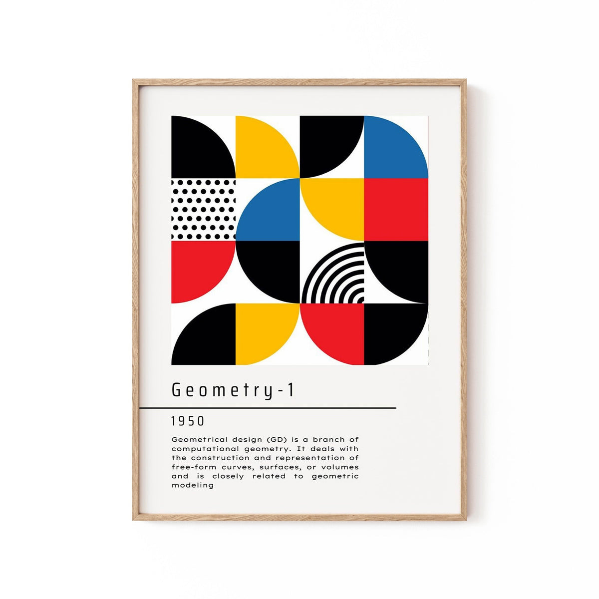 Geometry 1: Buy Minimalist Geometric Art Paintings – Dessine Art