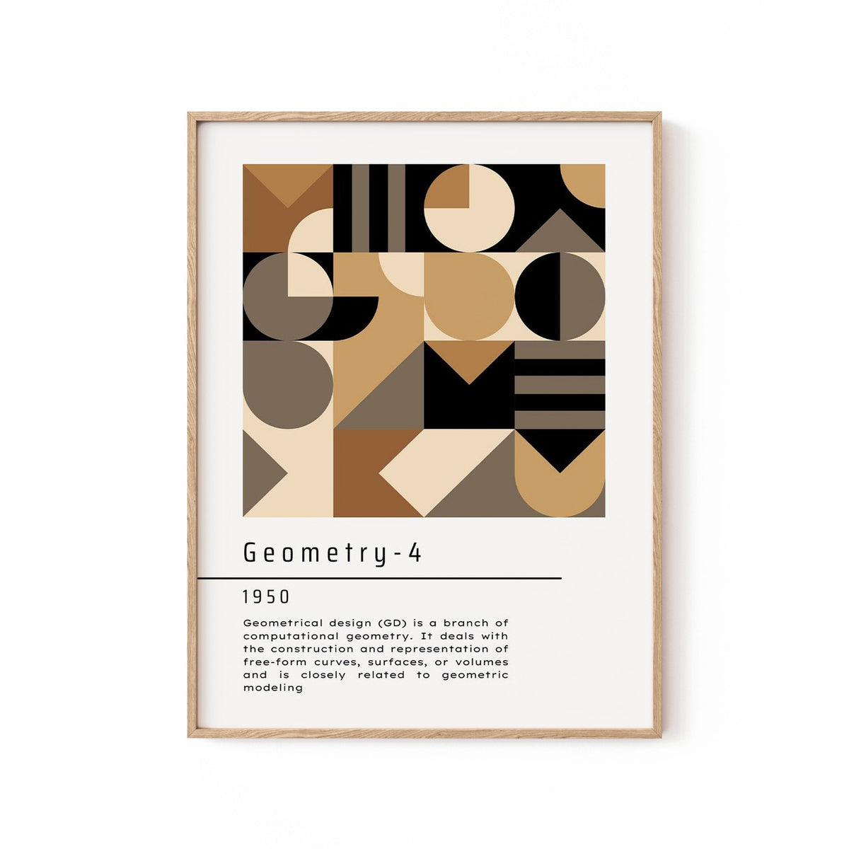 Geometry 4: Buy Minimalist Geometric Art Paintings – Dessine Art