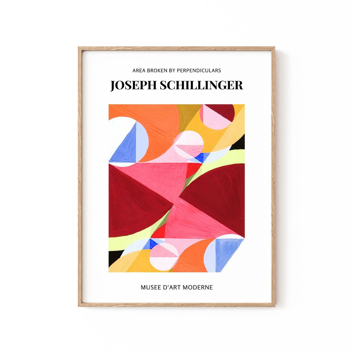 Joseph Schillinger Area Broken: Buy Minimalist Geometric Art Paintings ...