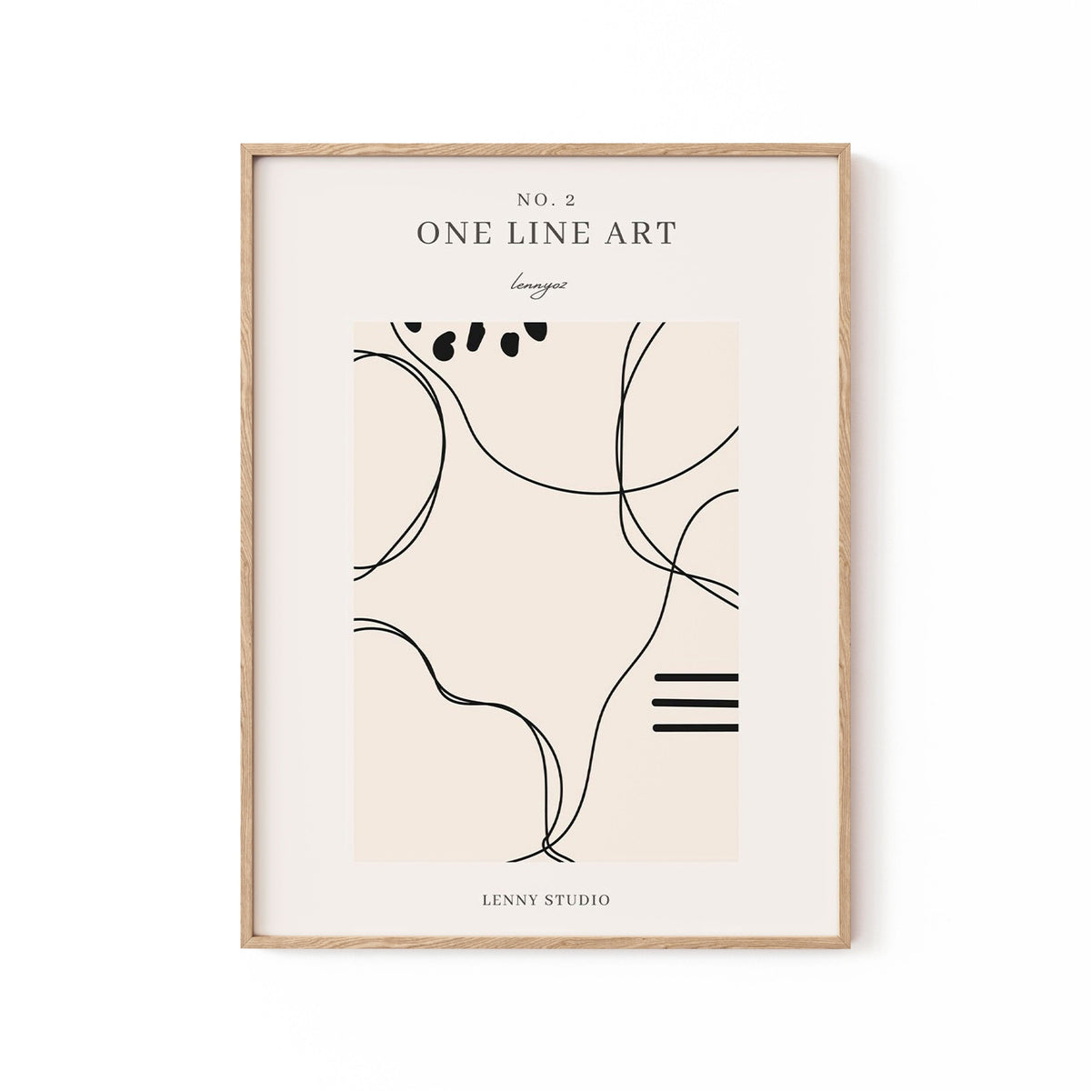 One Line 05 : Buy Best Framed Minimalist Art Painting Online – Dessine Art