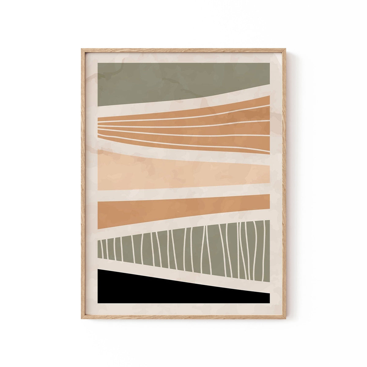 Organic Shapes 02: Buy Minimalist Geometric Art Paintings – Dessine Art