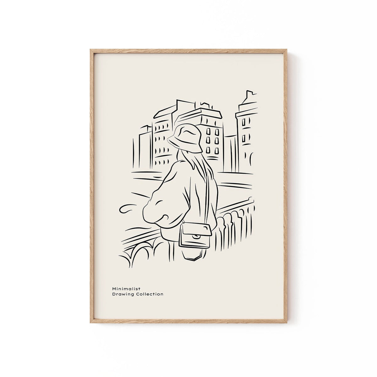 Sight Seeing : Buy Best Framed Line Art Painting Online – Dessine Art