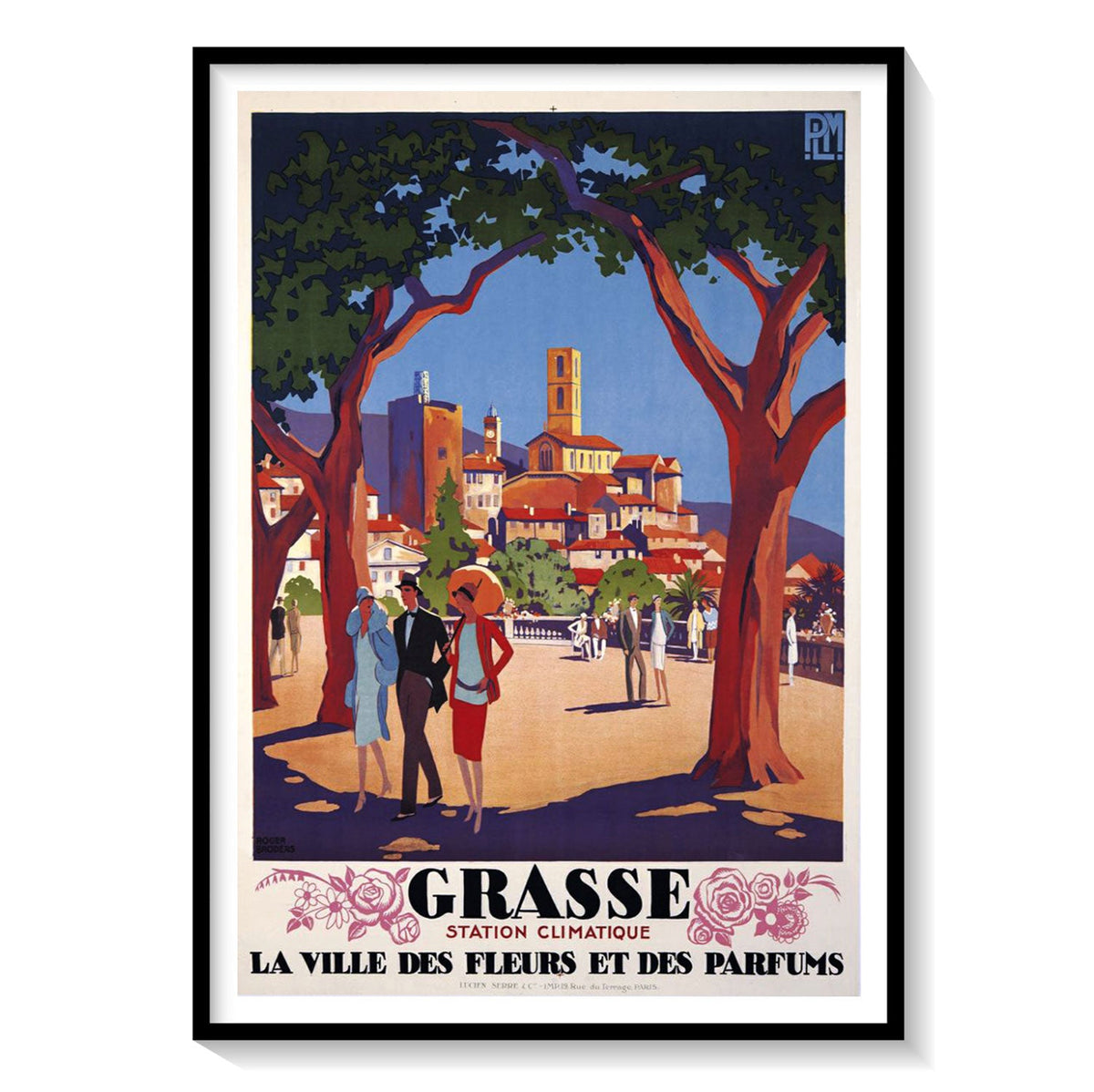 Buy Grasse Station Travel Poster Art & Prints Online India at Best ...