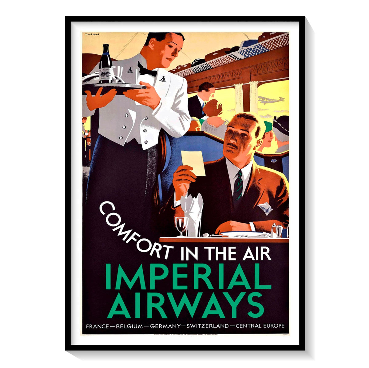 Buy Imperial Airways Travel Poster Art & Prints Online India at Best ...