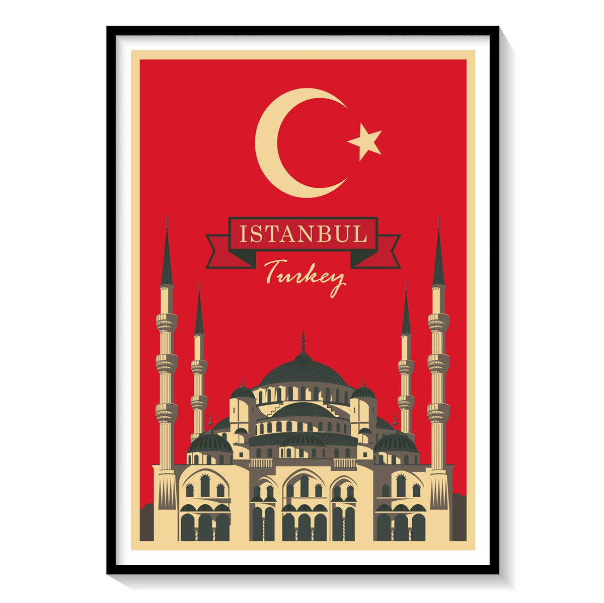 Buy Turkey Travel Poster Art & Prints Online India at Best Price ...