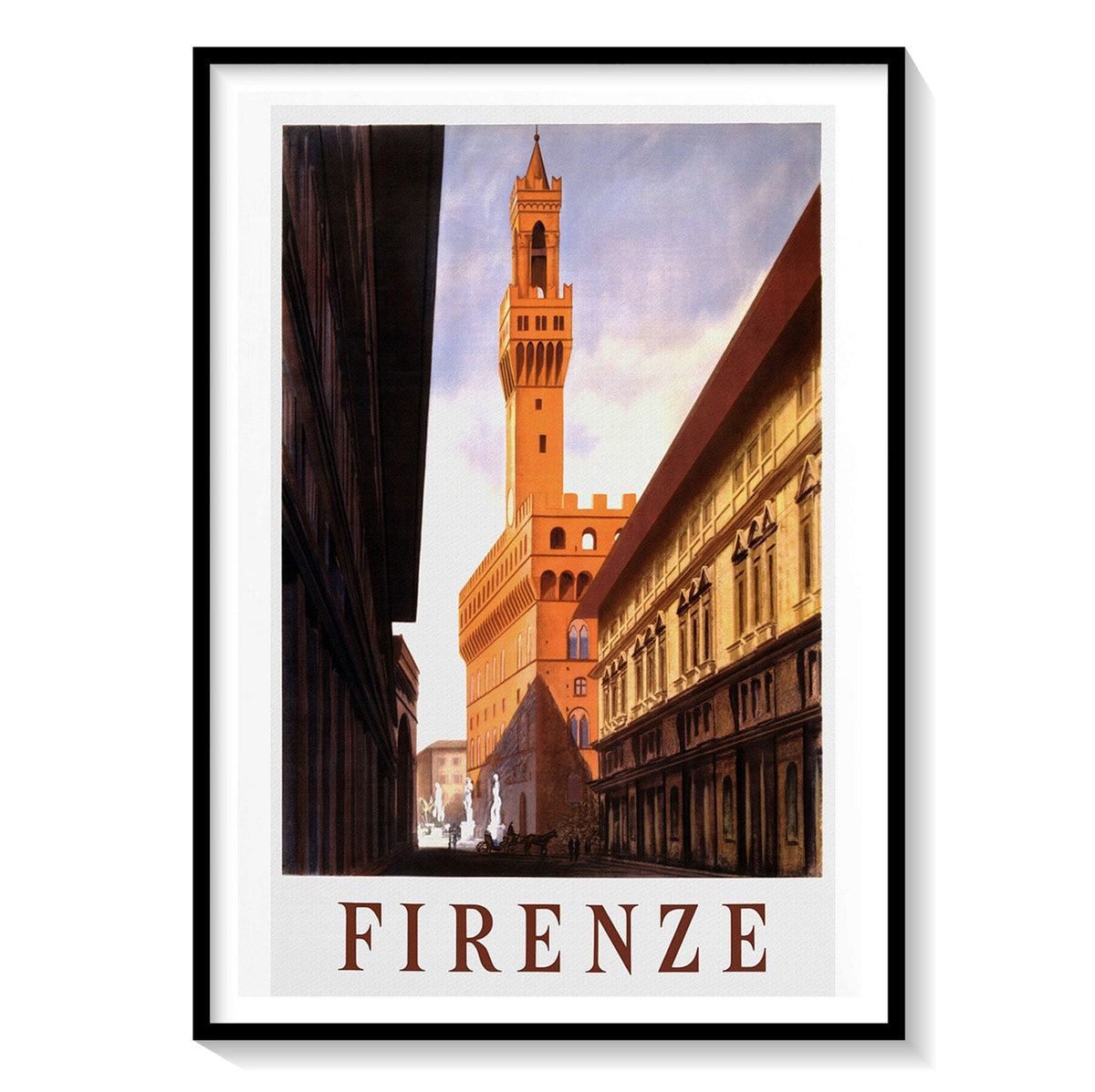 Buy firenze Travel Poster Art & Prints Online India at Best Price ...
