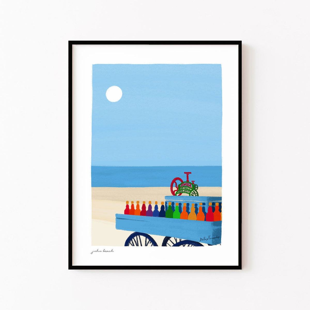 Buy Bombay Juhu beach India Travel Poster Online at Best Price ...
