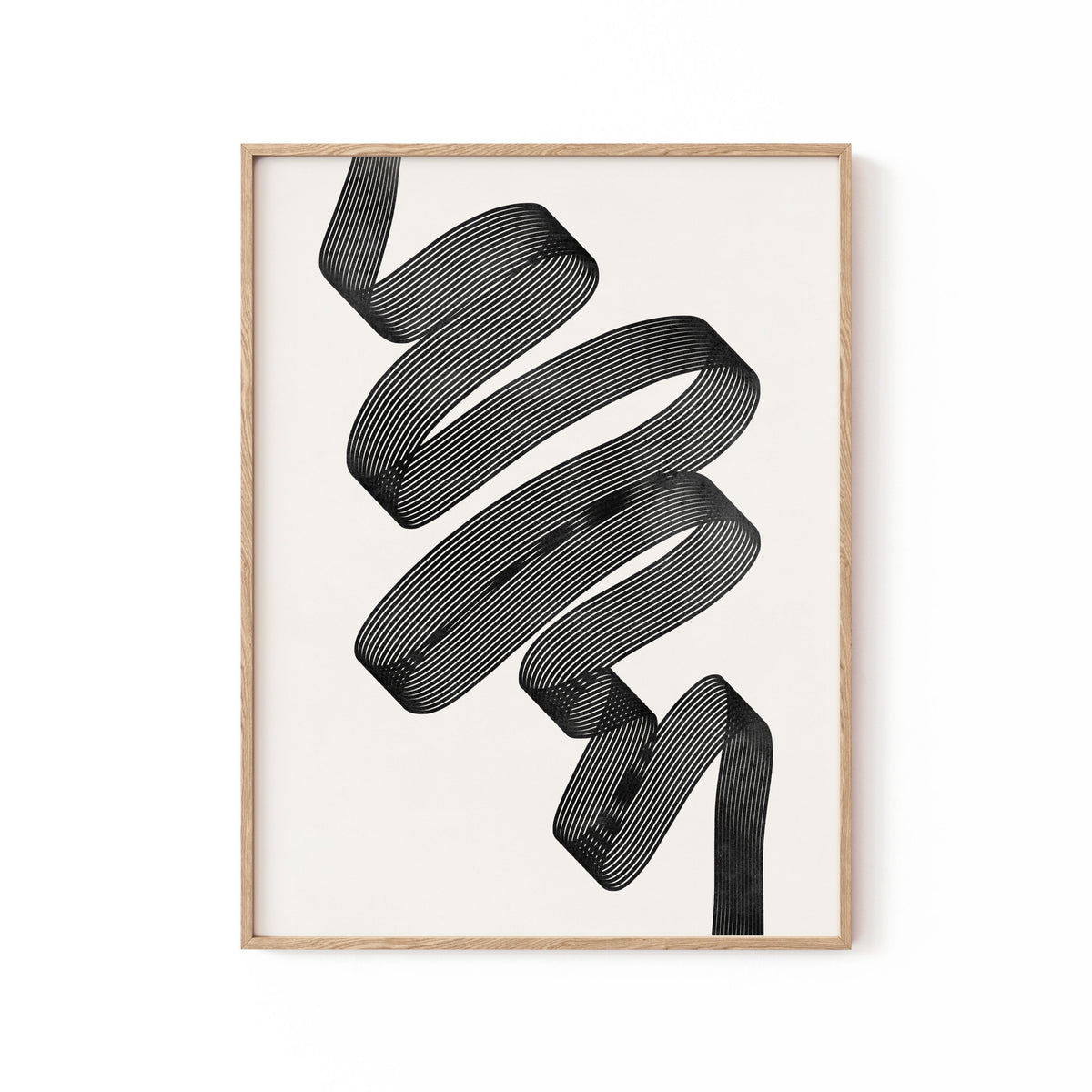 Buy Chromatic Composition BW Paintings Online at Best Price – Dessine Art