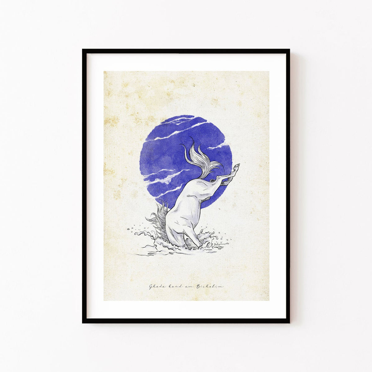 Buy GHODE KOND Goa India Travel Poster Online at Best Price – Dessine Art