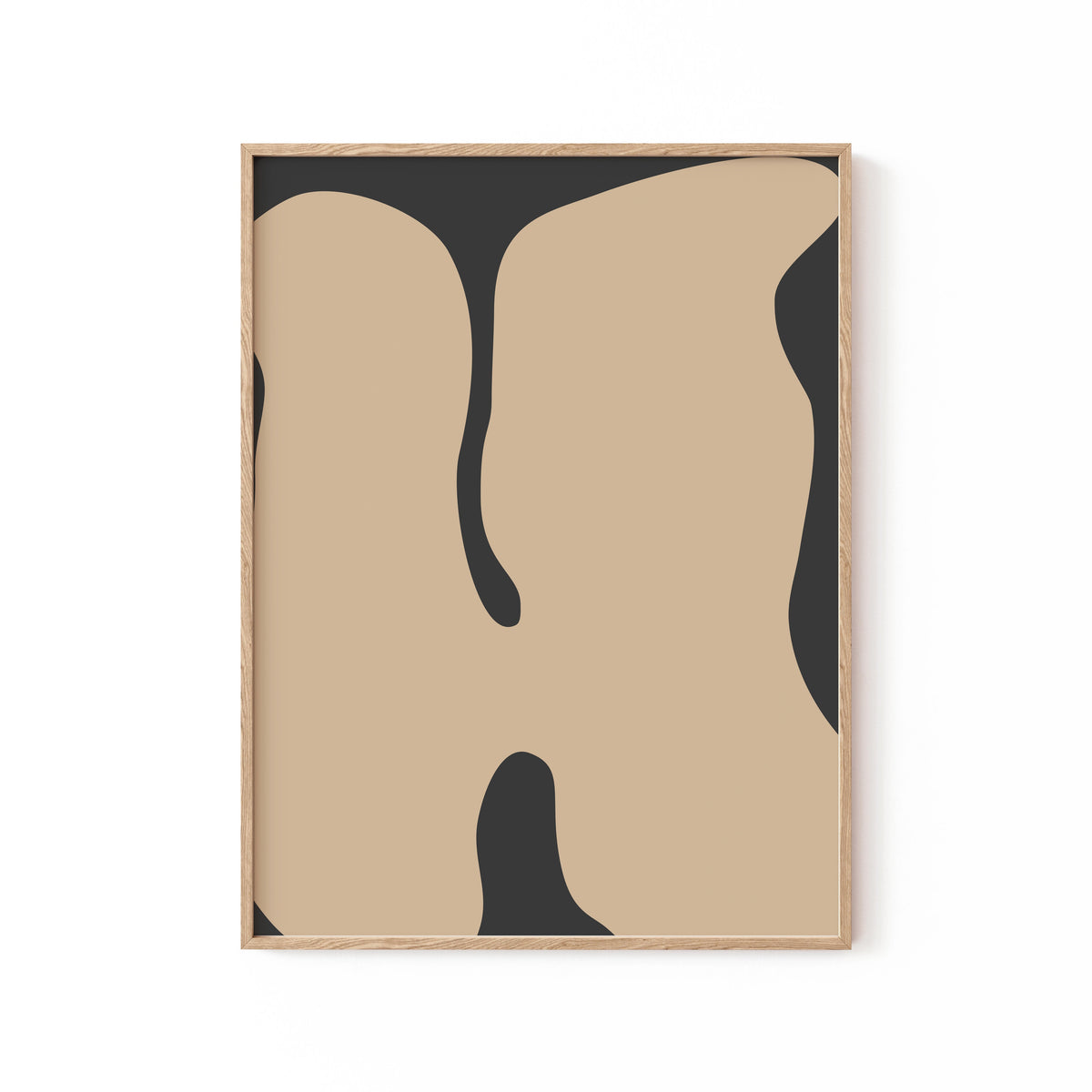 Buy Graphic Beige Shapes Art Wall Art Online at Best Price – Dessine Art