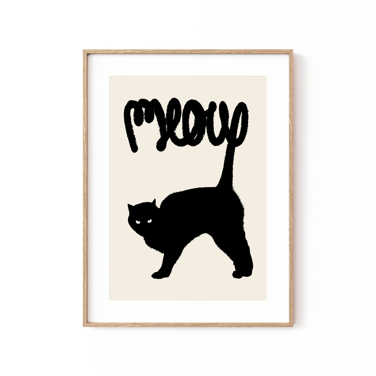 Buy Meow Wall Art Online at Best Price – Dessine Art