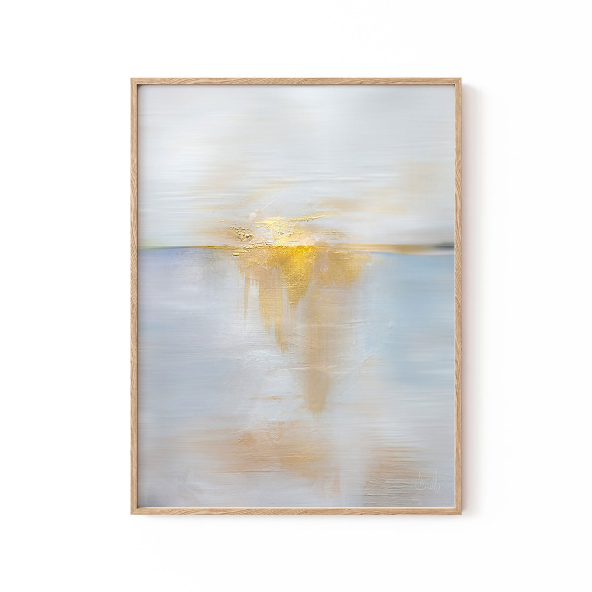 Buy Sea Sun, Abstract Art, Abstract Painting Wall Art Online at Best ...