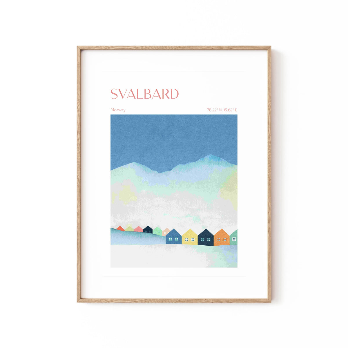 Buy Svalbard, Norway Wall Art Paintings Online at Best Price – Dessine Art