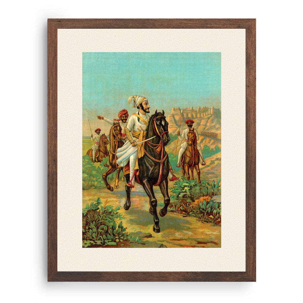 Buy Shivaji by Raja Ravi Varma Painting Online at Best Price – Dessine Art