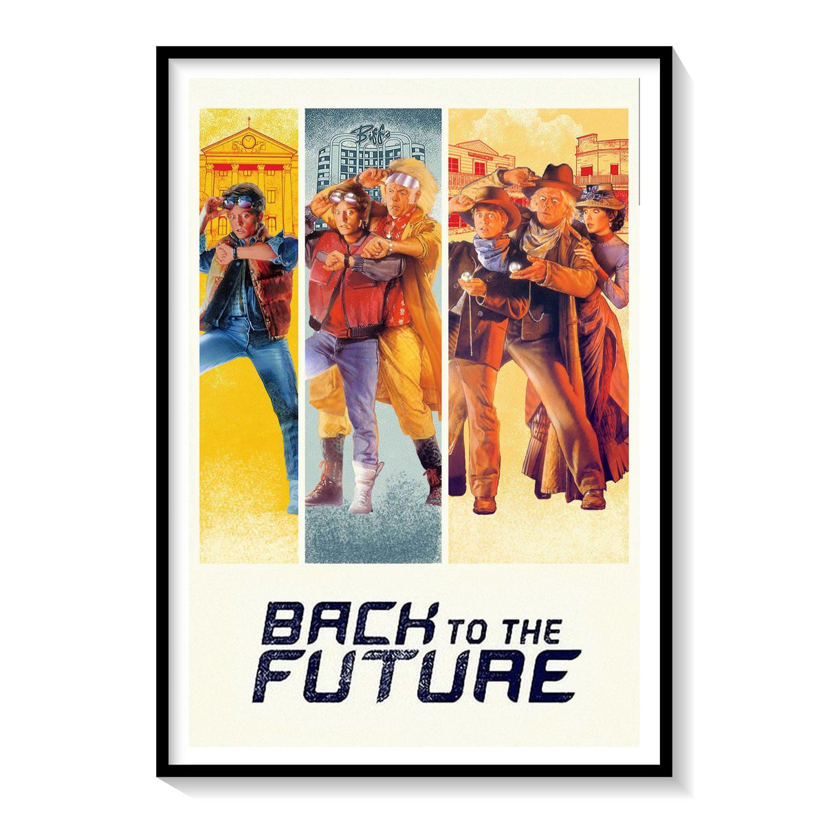 Back to the Future Collection Movie Poster: Buy Hollywood & Famous ...