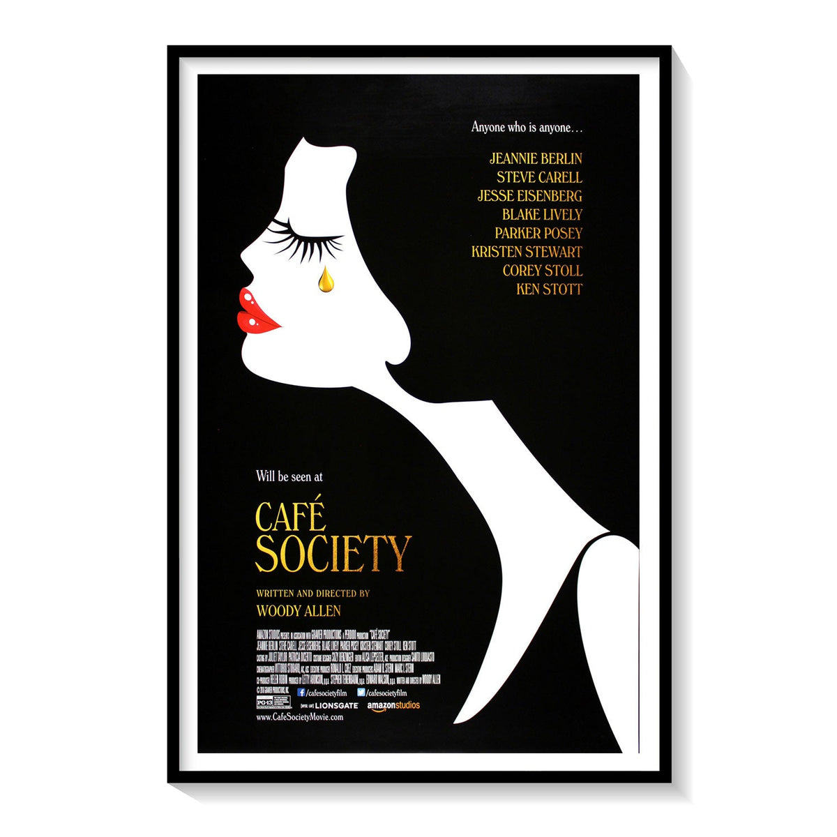 Cafe Society Old Movie Poster: Buy Movie Posters Online – Dessine Art