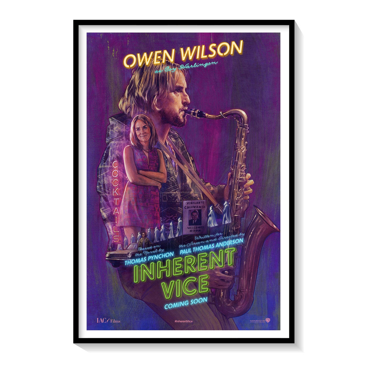 Inherent Vice Character Banner 2 Old Movie Poster: Buy Movie Posters ...