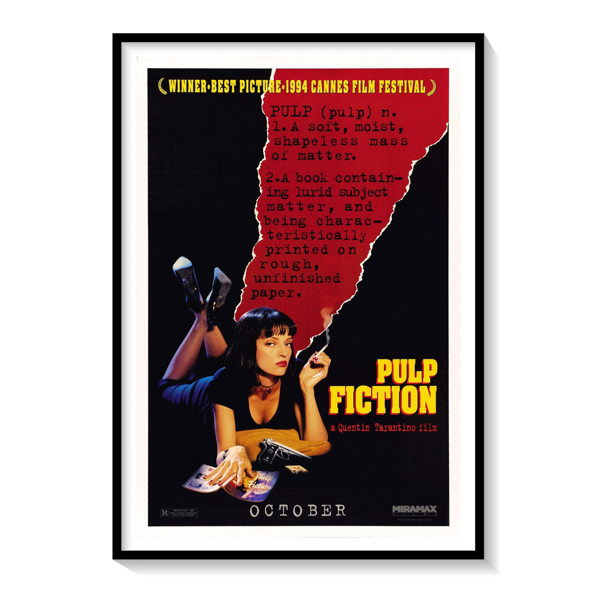 Pulp Fiction (1994) (3) Movie Poster: Buy Hollywood & Famous Movie ...
