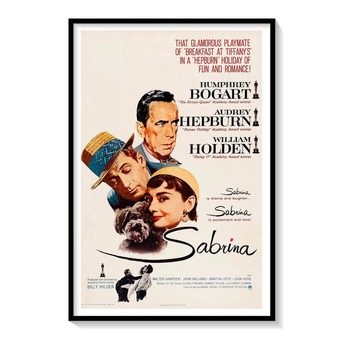 Sabrina Movie Poster Old Movie Poster: Buy Movie Posters Online ...