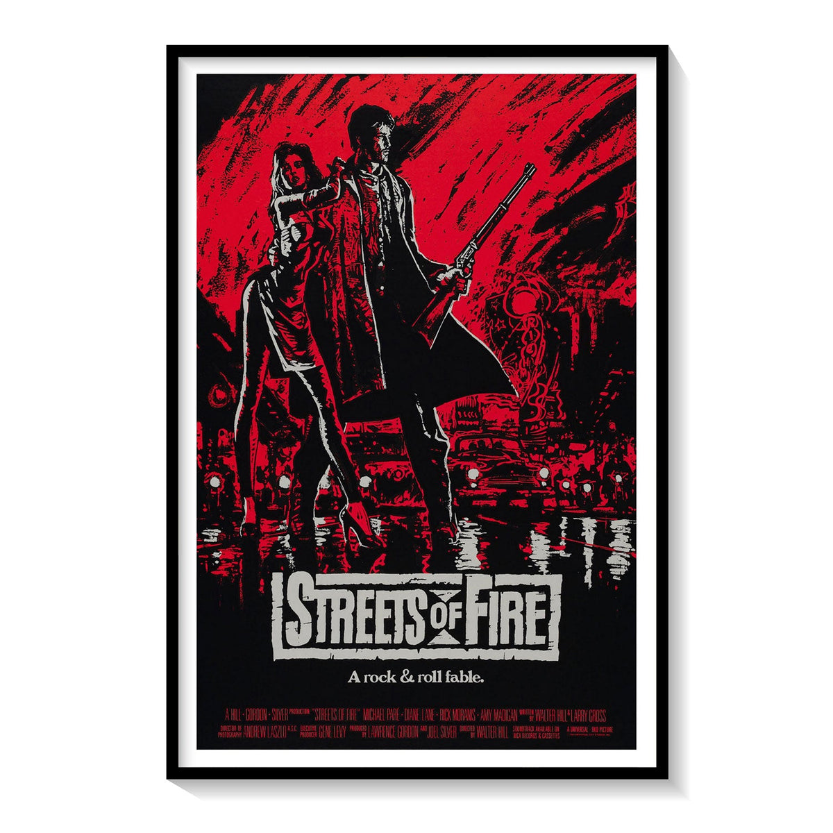 Streets of Fire IV Old Movie Poster: Buy Movie Posters Online – Dessine Art