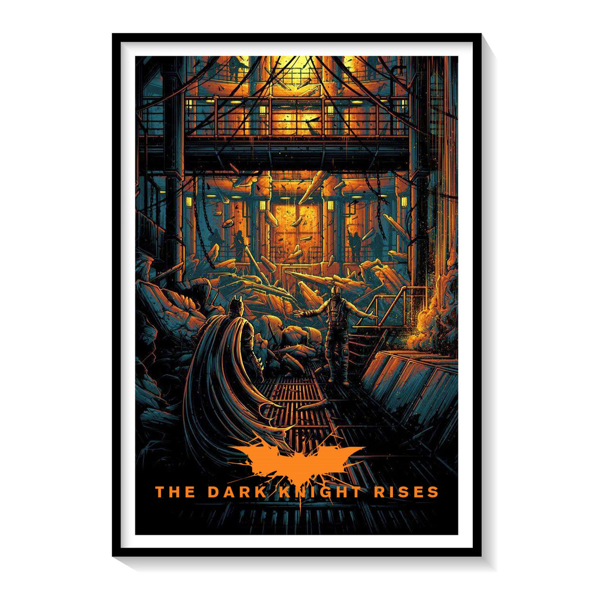 The Dark Knight Rises (2012) Movie Poster: Buy Hollywood & Famous Movie ...