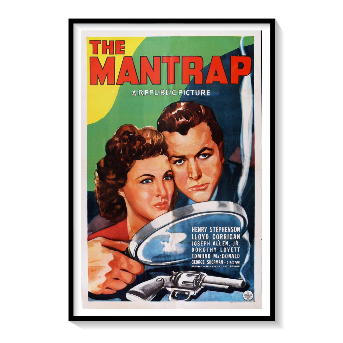 The Man Trap Old Movie Poster: Buy Movie Posters Online – Dessine Art
