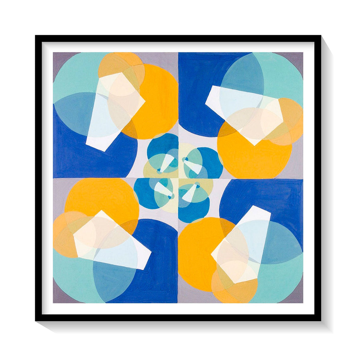 Buy Yellow Green Squares by Joseph Schillinger Online India at Best ...